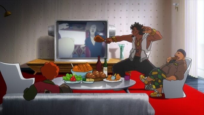 Michiko & Hatchin - 7/8 [The Rain that Falls in Monotone/Black Noise ...