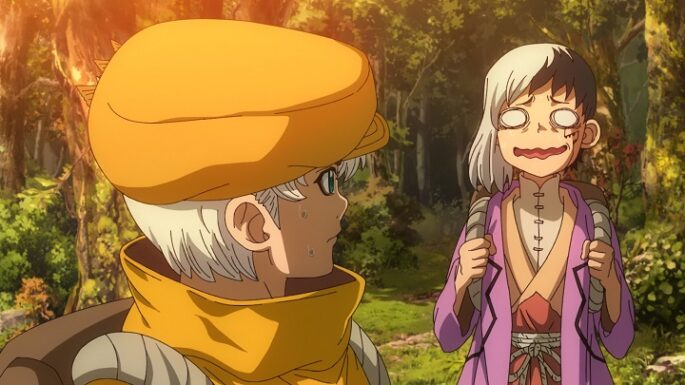 Dr. STONE S3 - 3 [First Contact] - Star Crossed Anime